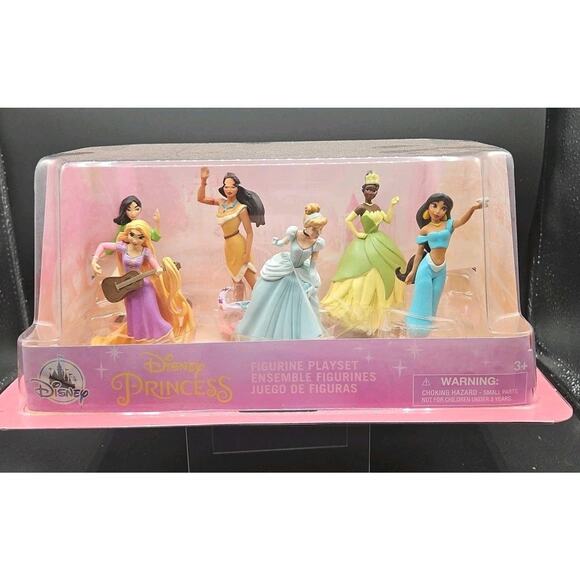 Disney | Toys | Disney Princess Figure Set 6 Pieces Exclusive | Poshmark